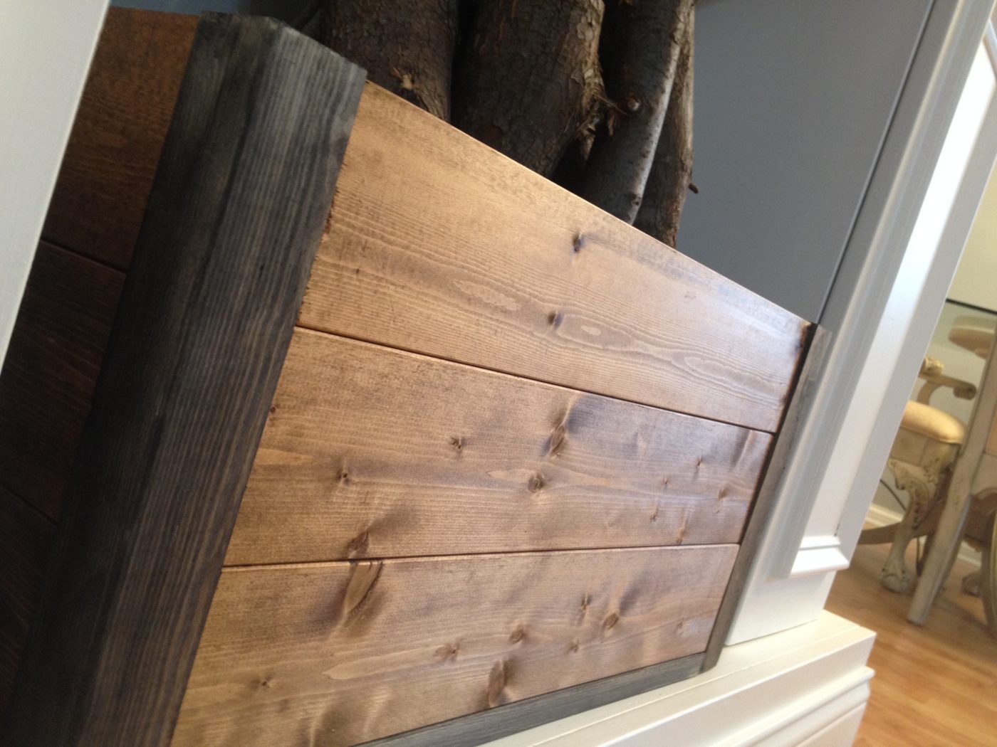 A Simple DIY Project--Two Toned Wood Box