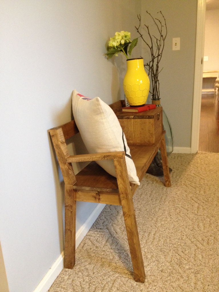 Making My Own Vintage and Finding my Style--DIY Telephone Bench