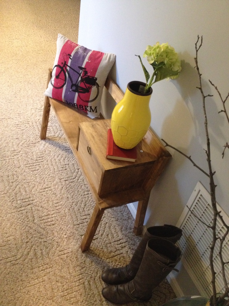 Making My Own Vintage and Finding my Style--DIY Telephone Bench