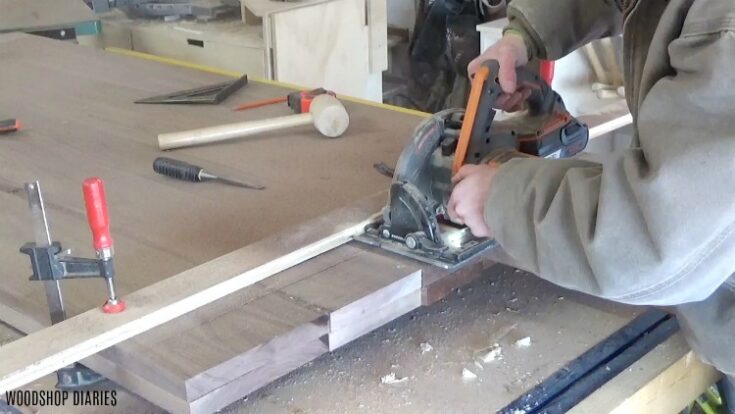 How to Build a Simple DIY Wooden Table Top--The SIMPLE Way!