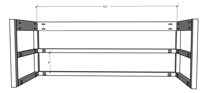 How to Build a DIY Modern Floating Vanity or TV Console