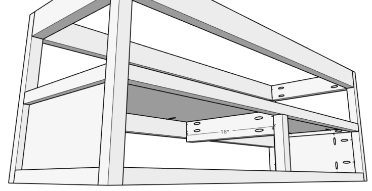 How to Build a DIY Modern Floating Vanity or TV Console