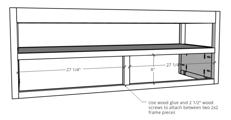 How to Build a DIY Modern Floating Vanity or TV Console