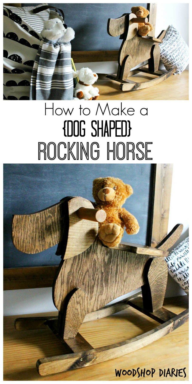 DIY Kids Rocking Horse Dog