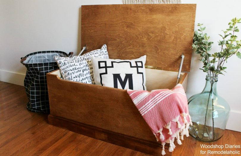 How to Build a DIY Hope Chest in 5 Steps {FREE PLANS!}