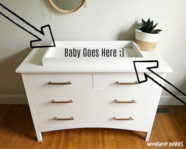 DIY Simple Vintage Inspired Dresser--Free Woodworking Plans