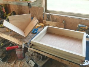 DIY Wooden Keepsake Box with Splines and Picture Frame Top