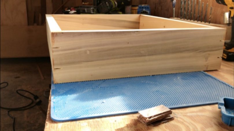 DIY Wooden Keepsake Box with Splines and Picture Frame Top