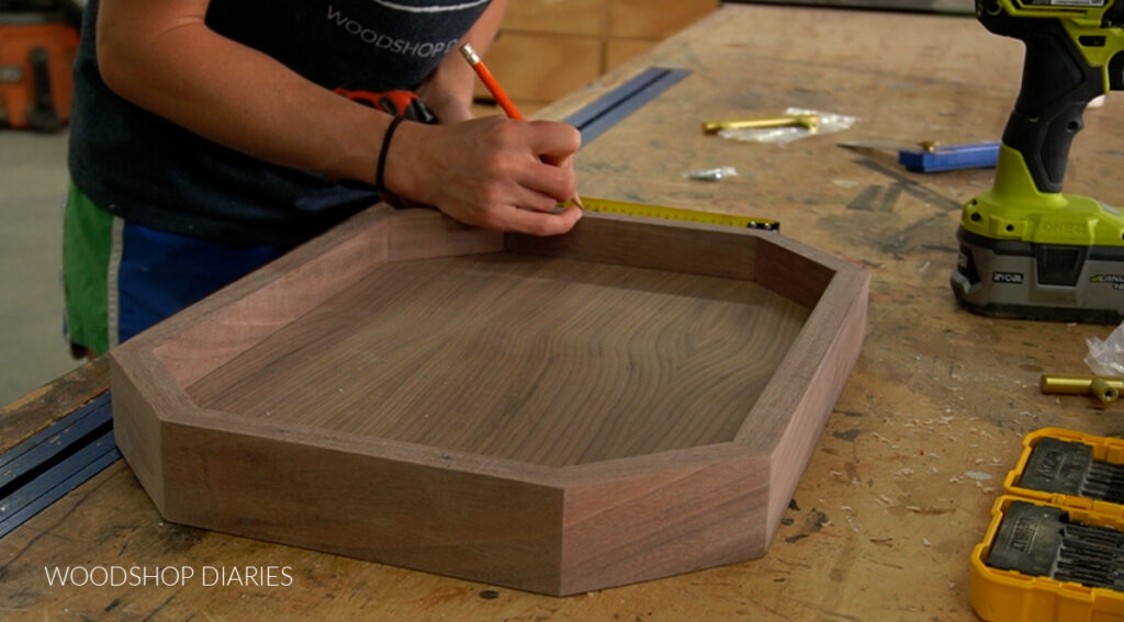 DIY Modern Serving Tray with Handles | with PLANS