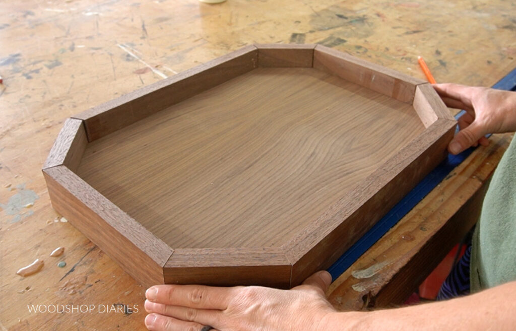DIY Modern Serving Tray with Handles | with PLANS