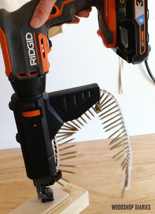 Ridgid 18V Drywall Screwdriver with Collated Attachment