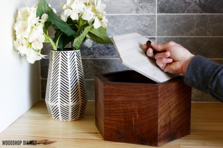 DIY Pet Urn & Keepsake Box--With Personalized Tags
