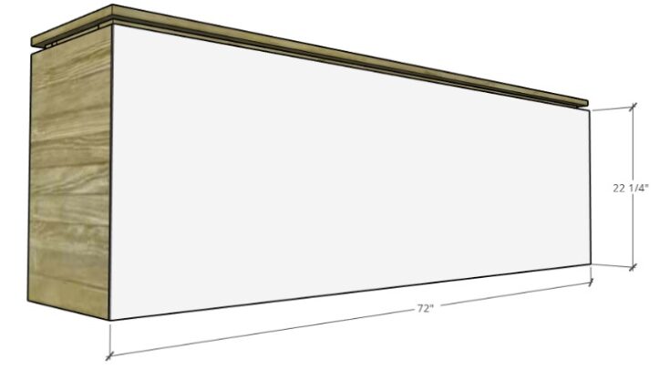 Build a DIY Modern Sideboard Cabinet {in 8 easy steps and under $150!}