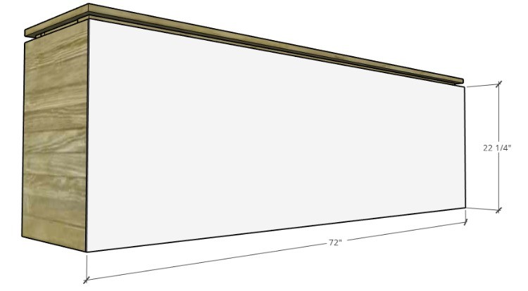 Build a DIY Modern Sideboard Cabinet {in 8 easy steps and under $150!}