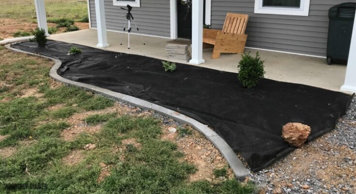 How to Make a Concrete Landscape Curb --In 4 Easy Steps!