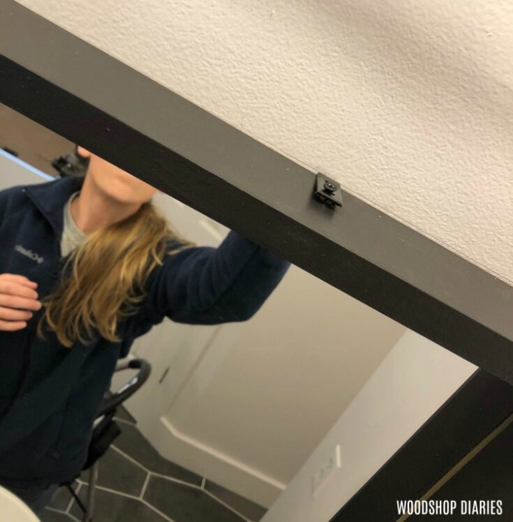 Floating Mirror Shelf for Bathroom--{How to Build it in 6 Steps!}