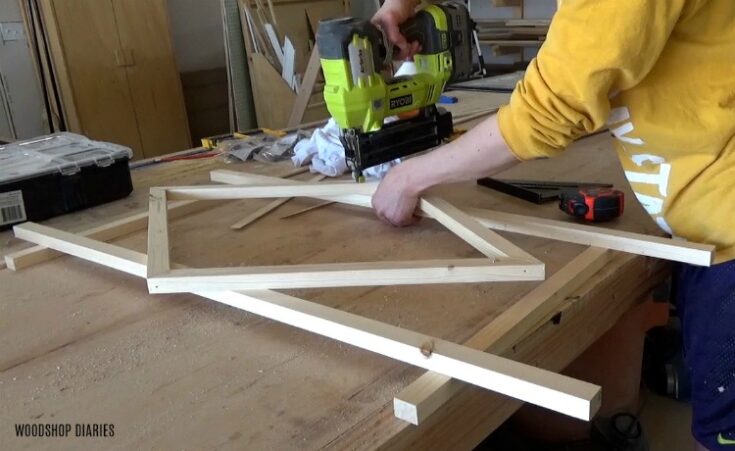 Garden Bed with Trellis--{5 Steps to Build Your Own!}