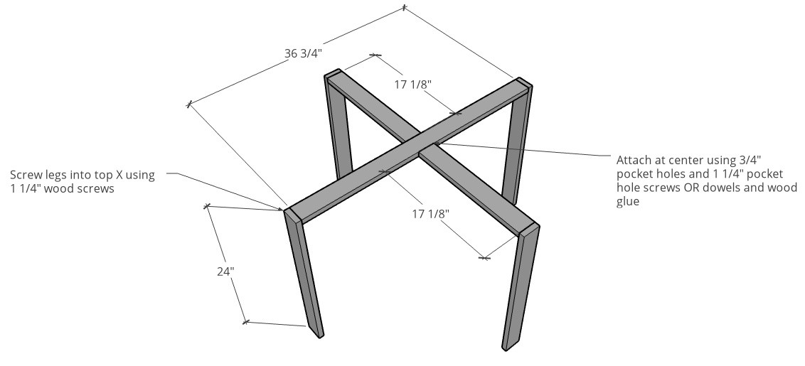 Kids Nesting Table--{Build It Yourself with Just 4 Tools!}