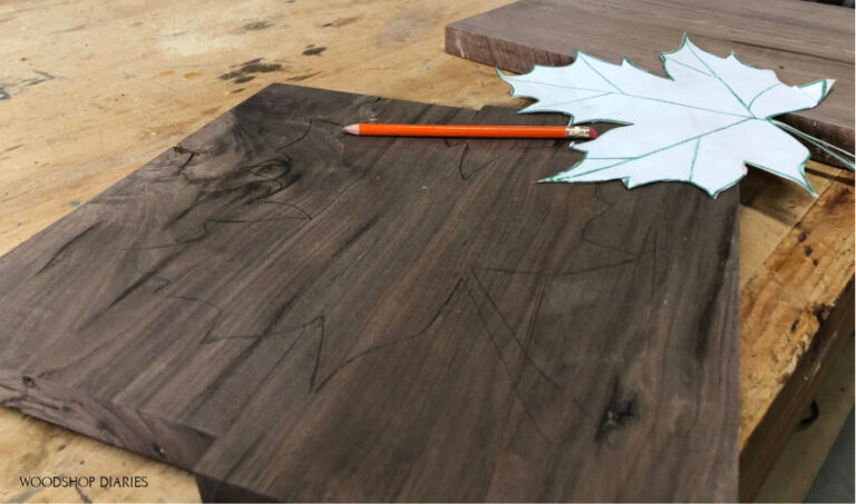 Easy DIY Fall Project: Leaf Tray--With Just 2 Tools!