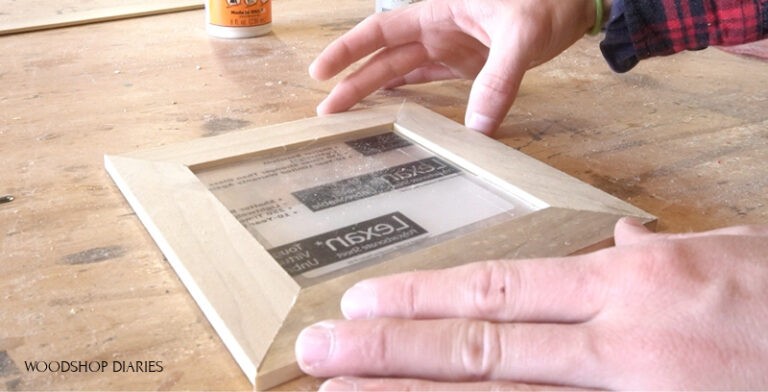 3 Easy DIY Floating Picture Frames {And How to Cut Plexiglass!}