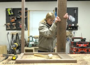 How to Build a DIY Keyboard Stand {Or Flip Top Writing Desk!}