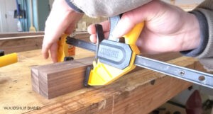 How to Build a DIY Keyboard Stand {Or Flip Top Writing Desk!}