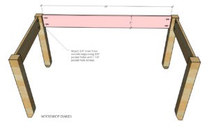 DIY Writing Desk--{BUILDING PLANS & VIDEO TUTORIAL!}