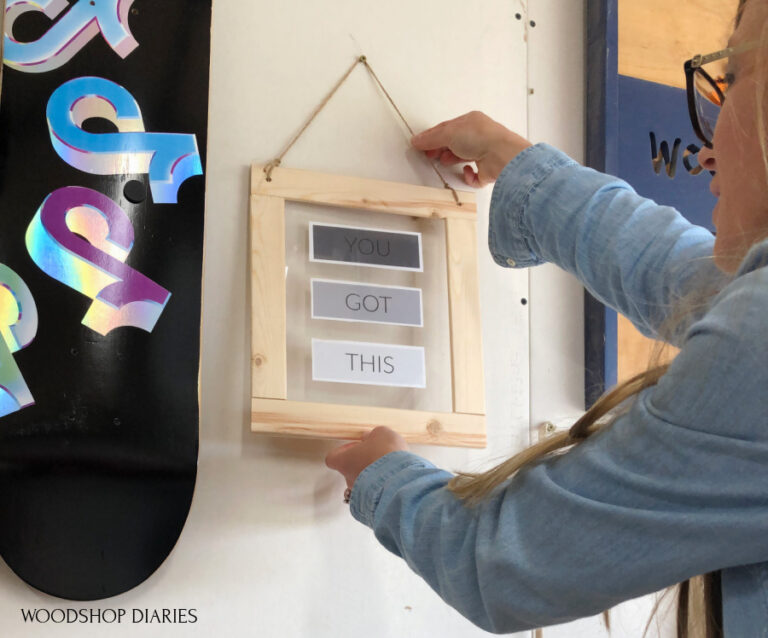 The EASIEST Picture Frame Ever -- {In 4 Simple Steps!}