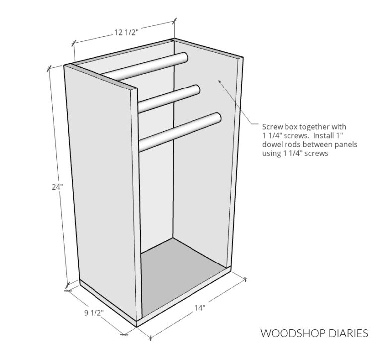 DIY Closet System--{Built In OR Stand Alone} FREE BUILDING PLANS!
