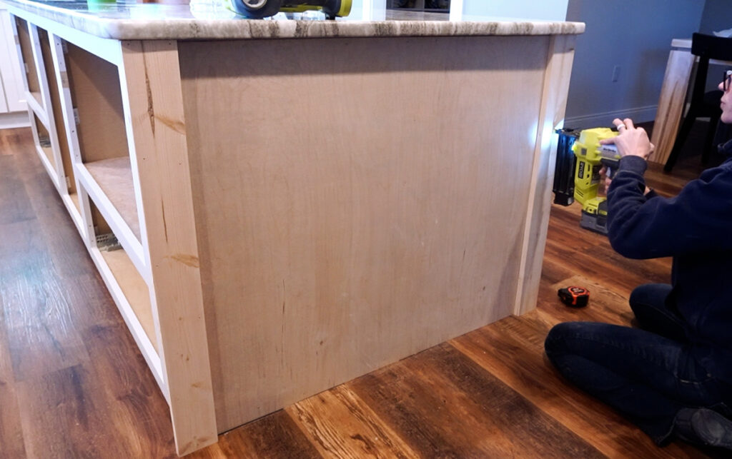 DIY Kitchen Island Makeover -- A Budget Friendly Kitchen Update!