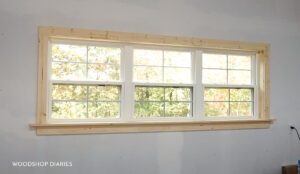 How to: DIY Window Trim--Custom High End Finishes on a BUDGET!