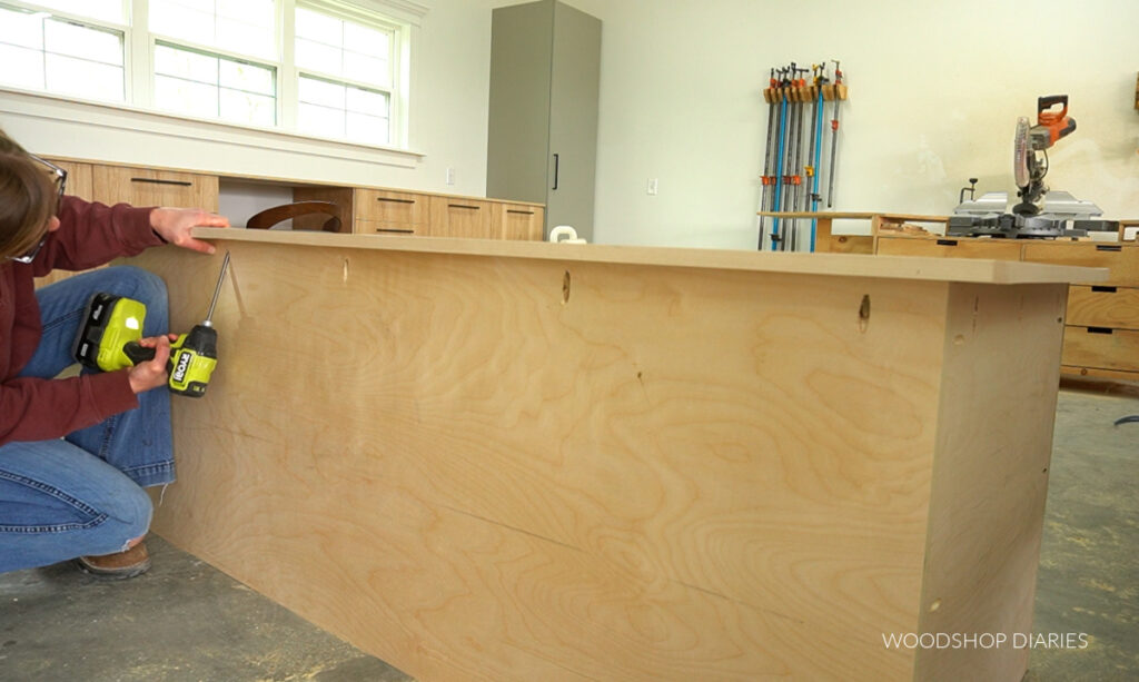 How to Turn a Closet Into Built In Shelves