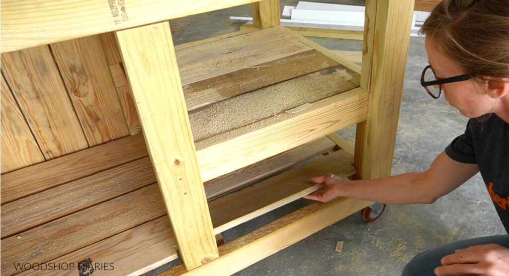 DIY Outdoor Ceramic Grill Cart