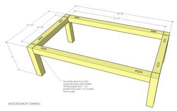 DIY Display Cabinet with Drawer--BUILDING PLANS!