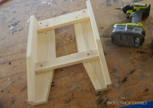 How to Build a Simple Bench with Shelf