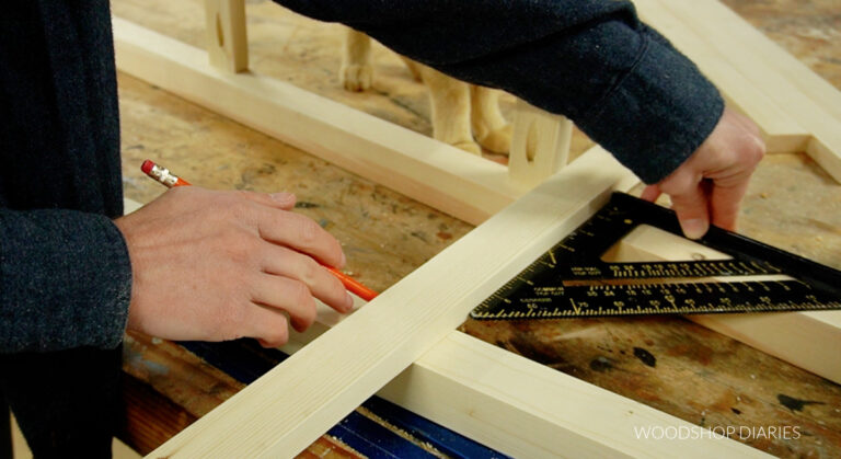 DIY Ladder Bookshelf | BUILDING PLANS