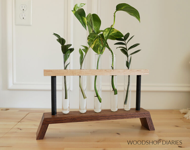 Modern DIY Propagation Station | MADE FROM SCRAP WOOD!