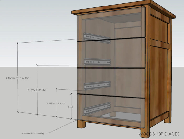 How to Install Drawers with Side Mount Drawer Slides
