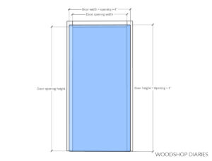 How to Build a Geometric Wood Slat Sliding Door | WITH VIDEO!