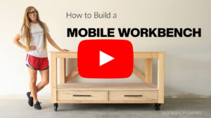 Easy DIY Workbench With Drawers | Woodworking Plans