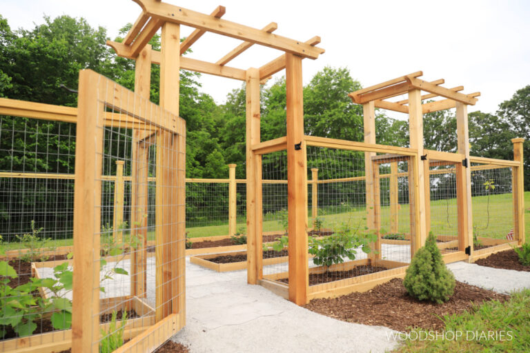 How to Build an Enclosed Walk-In Garden | BUILDING PLANS