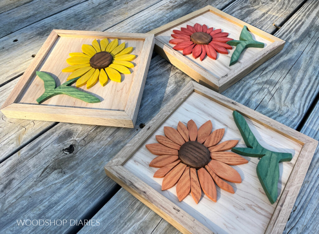 DIY Scrap Wood Sunflowers | Perfect Fall Décor Idea