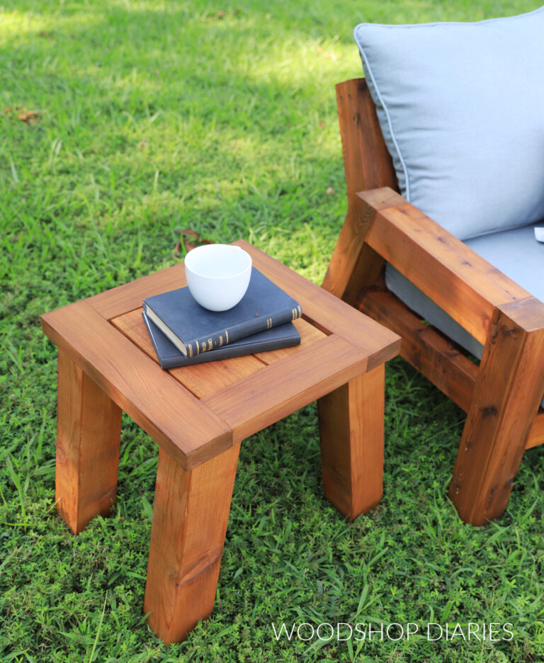 How to Build an Outdoor Side Table | BUILDING PLANS