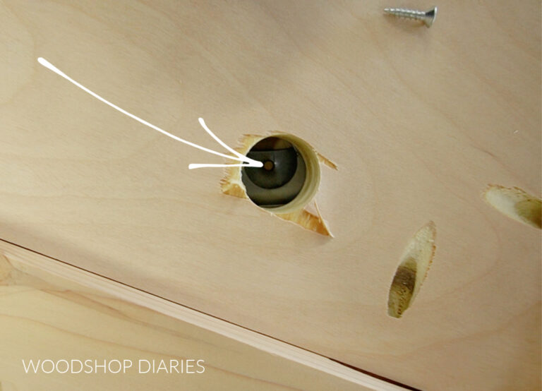 DIY Rotating Bookshelf
