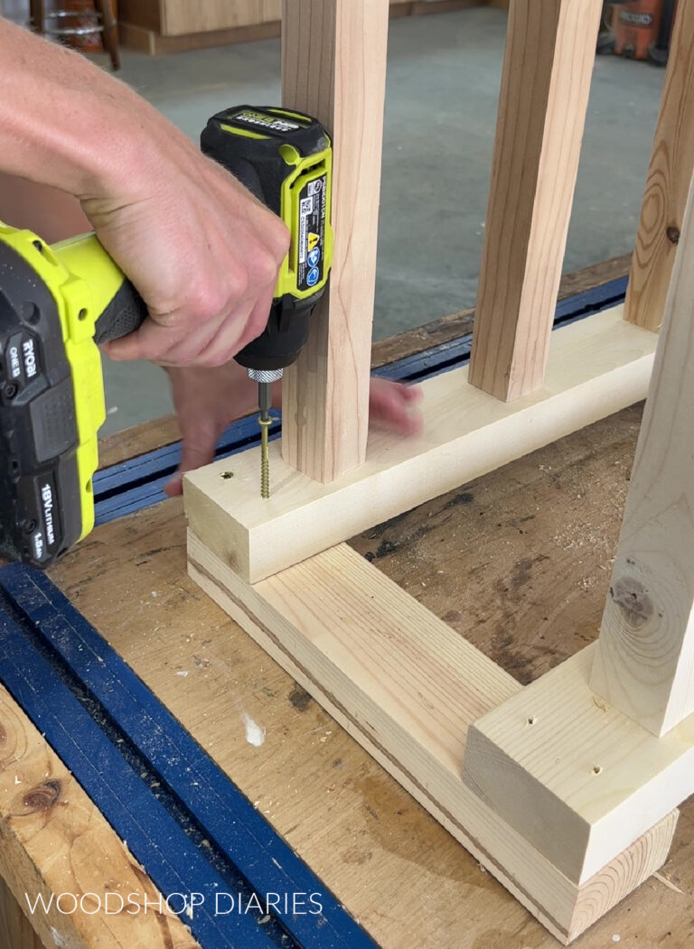 DIY Freestanding Boot Rack | From SCRAP WOOD!