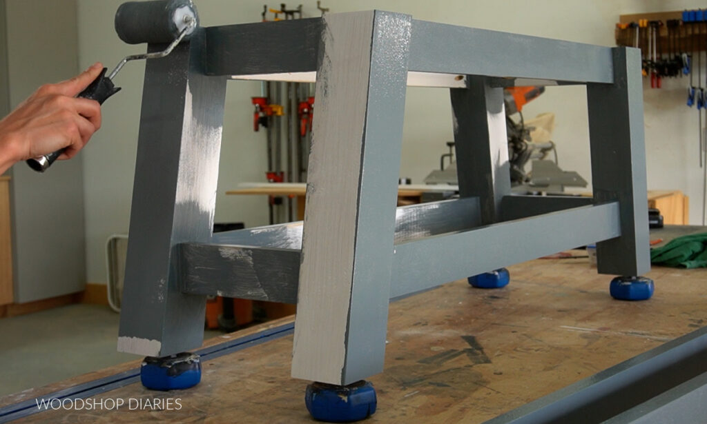 Simple DIY Shoe Bench with Printable Building Plans