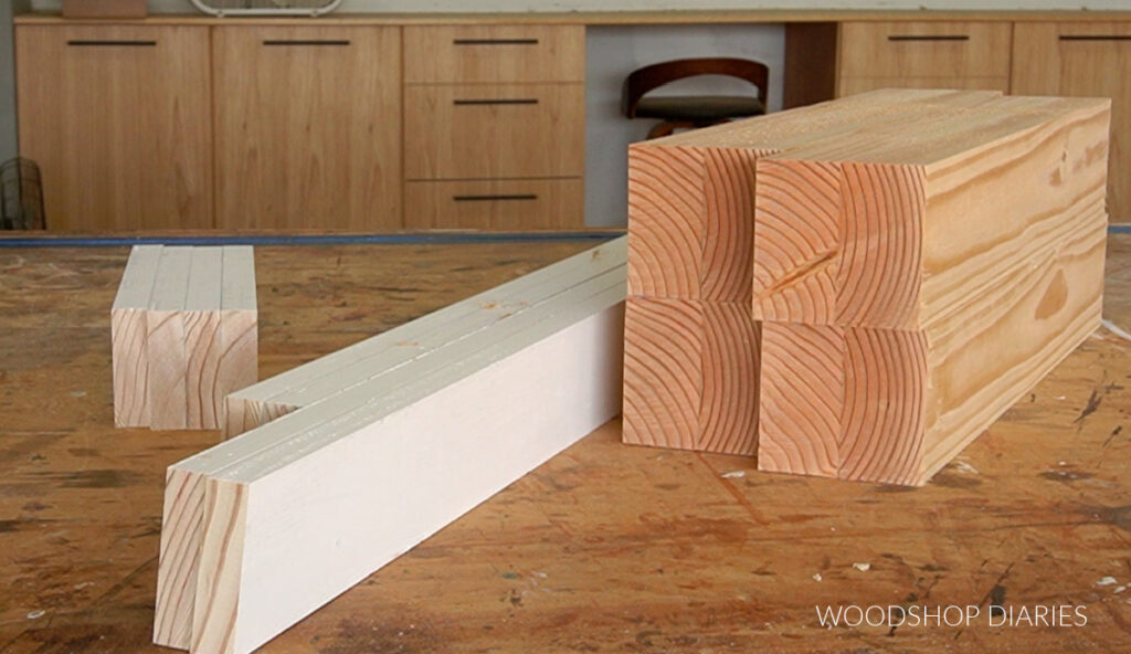 Simple DIY Shoe Bench with Printable Building Plans