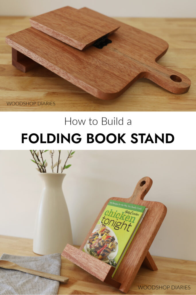 How to Make a DIY Book Stand