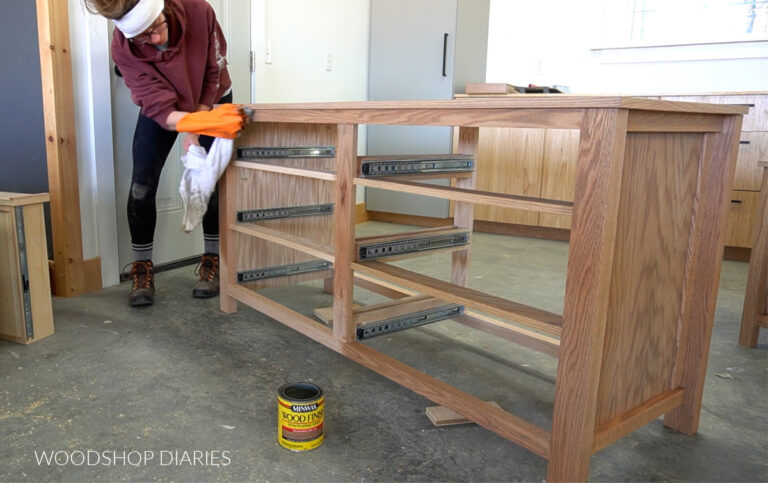 How to Stain Wood Furniture | Simple Finish for DIY Projects