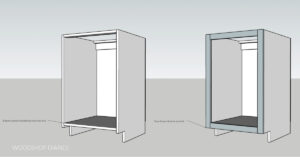 How to Build Base Cabinets with Face Frames